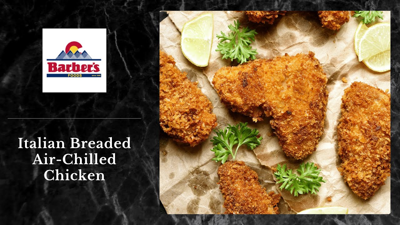 Italian Breaded Air-chilled Chicken - YouTube
