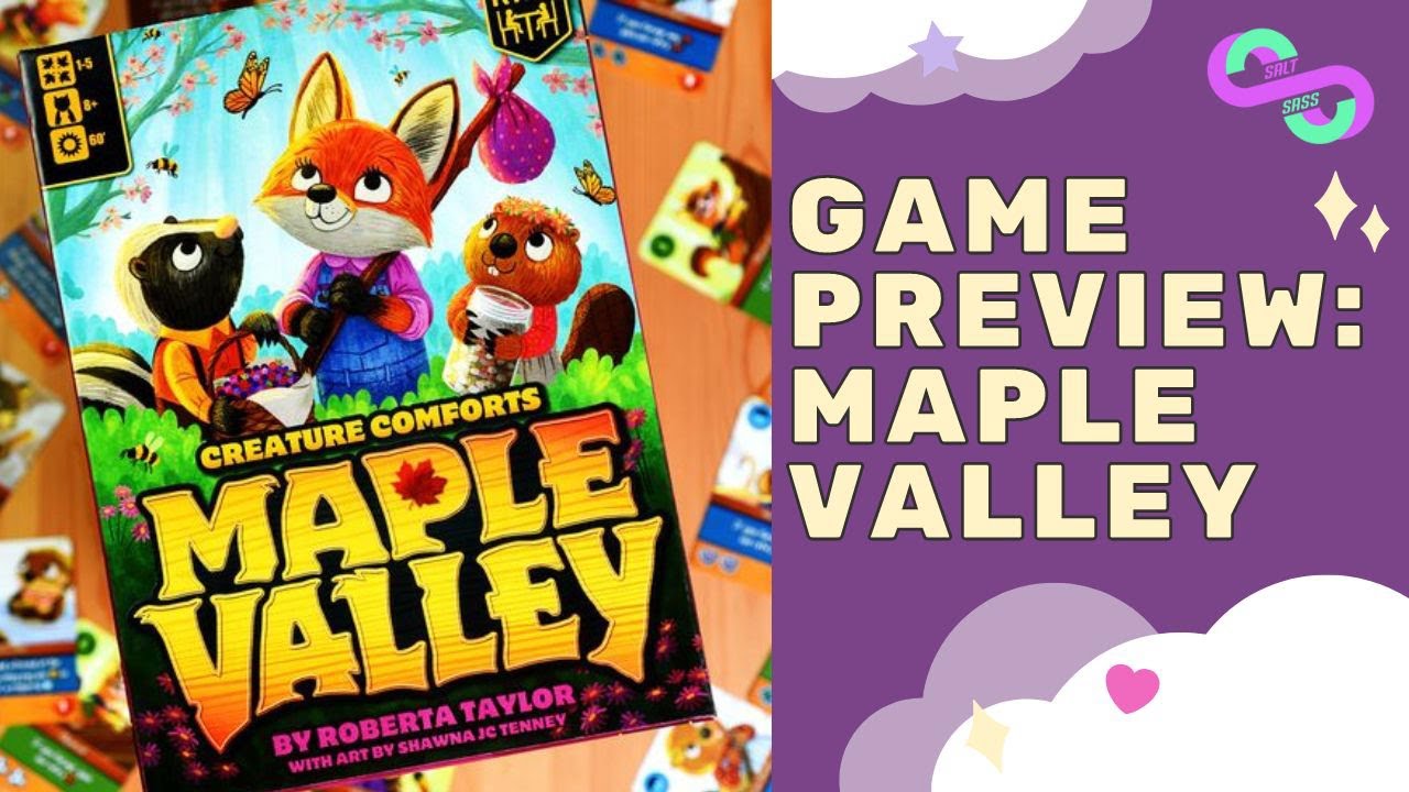 Maple Valley Preview - Salt and Sass Games - YouTube