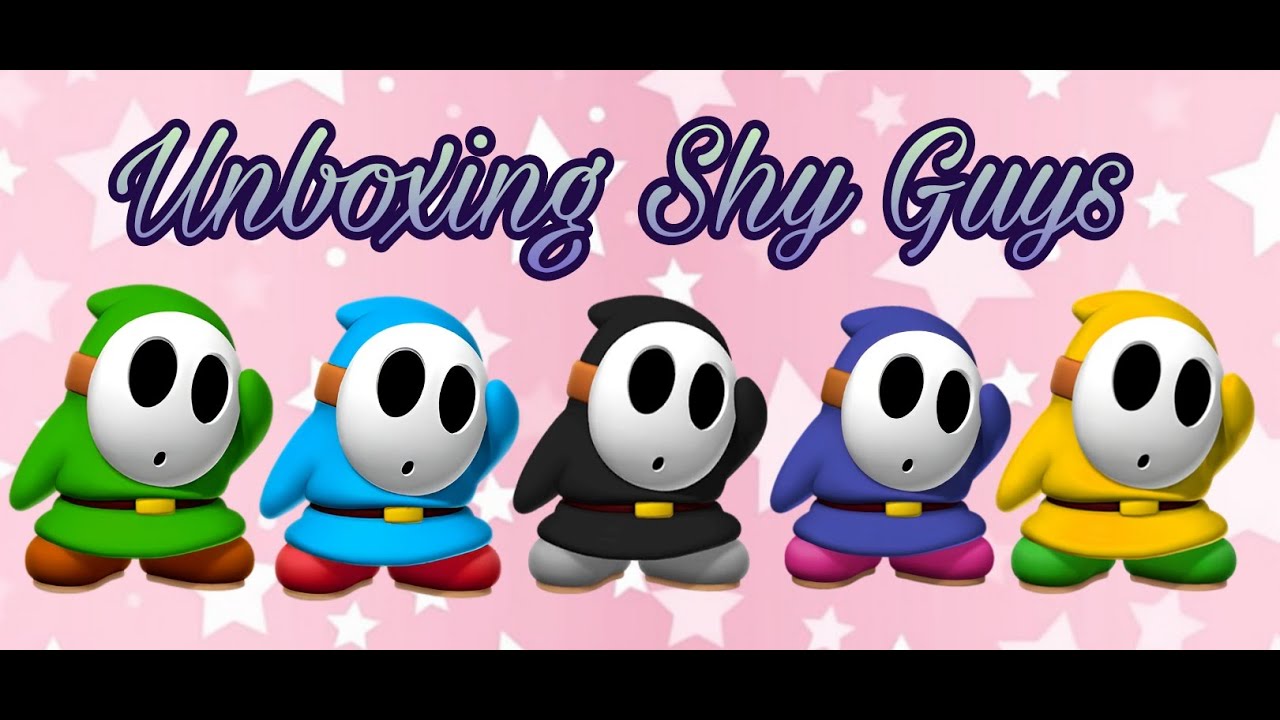 Unboxing Shy Guys - YouTube