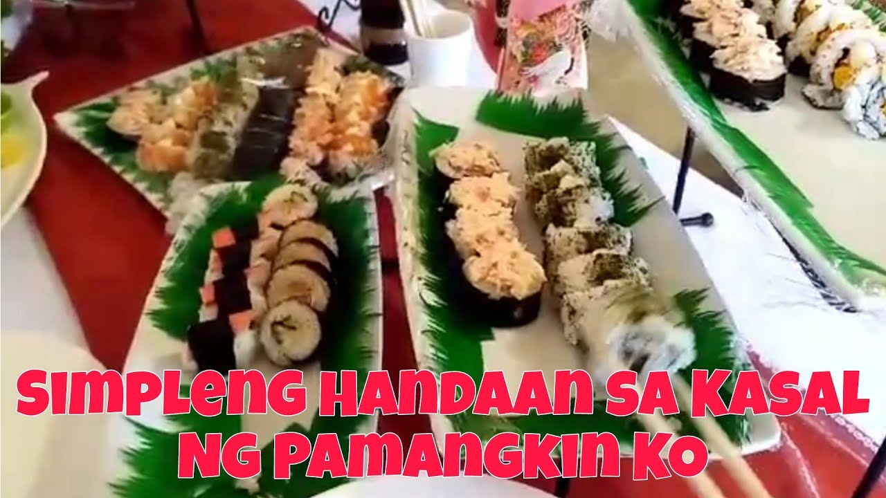 Simpleng Handaan sa Kasal Ng Pamangkin KO super😋// Visiting 💯 Islands ...