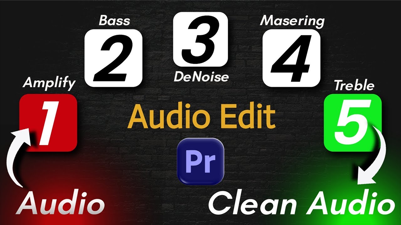 How to edit voice in premiere pro | Audio Editing Tutorial - YouTube