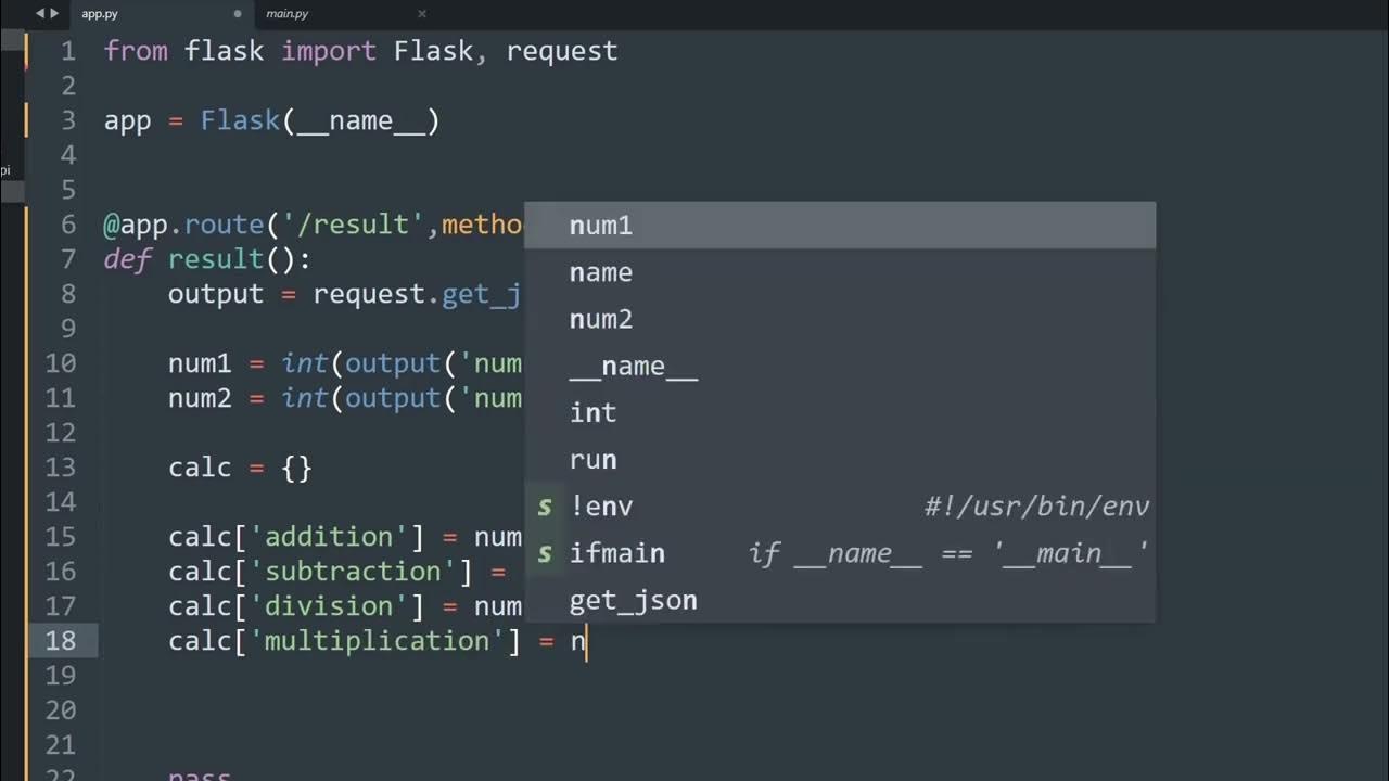 Get the data received in a Flask request - YouTube