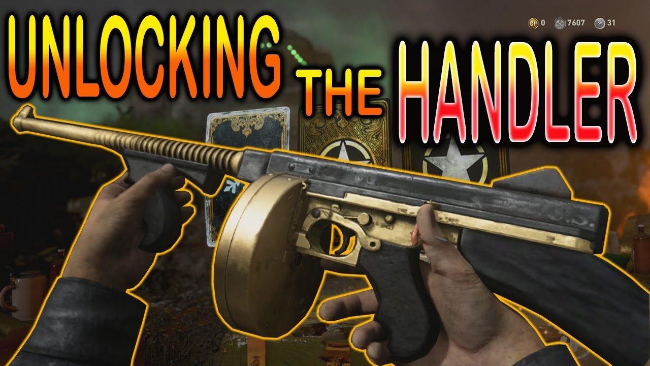 Unlocking the Epic Handler! How to unlock the handler variant. COD WW2 ...