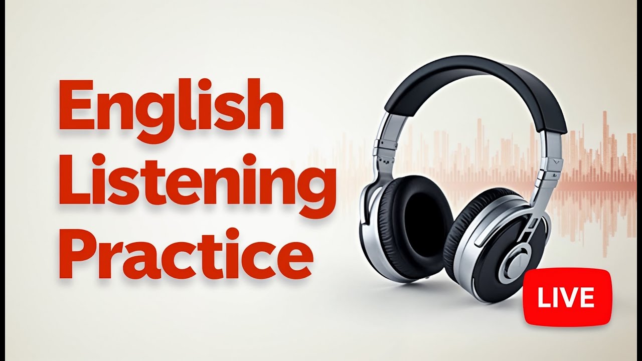 English Listening Practice 🔴 Live 🔴 - YouTube