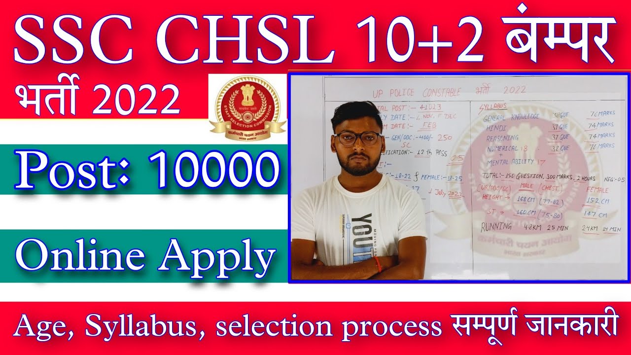 SSC CHSL New Vacancy 2022 SSC CHSL Syllabus 2022 SSC CHSL ssc-chsl-new-vacancy-2022-ssc-chsl-syllabus-2022-ssc-chsl