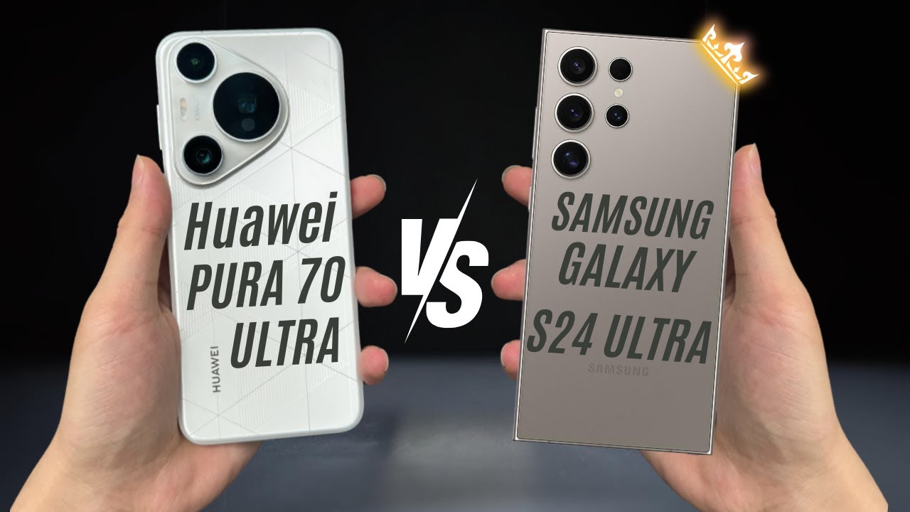 Samsung Galaxy S24 Ultra vs Huawei Pura 70 Ultra!😱😱 - YouTube