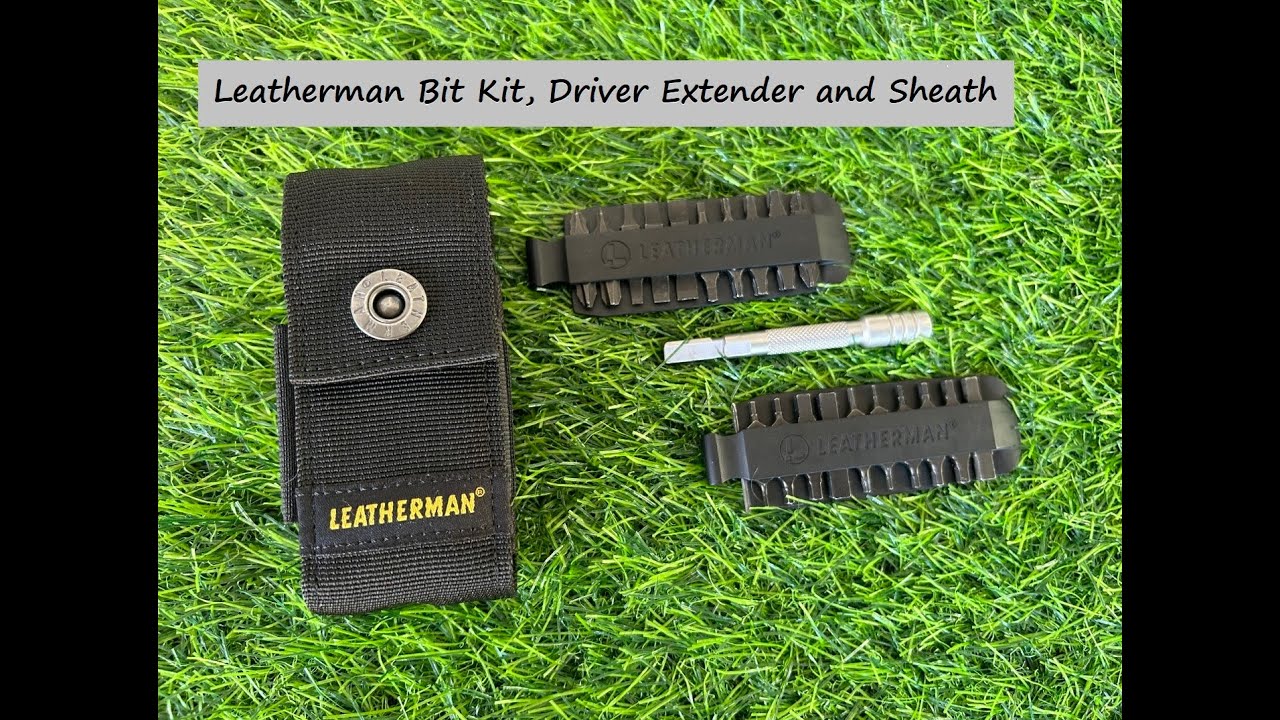 Gears Vlog # 4 - Leatherman Bit Kit, Extender and Sheath - YouTube