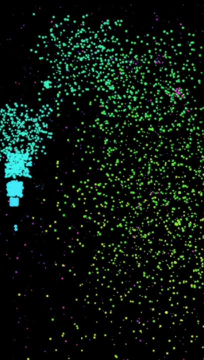 Particle effect in html css #shorts - YouTube