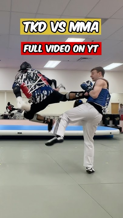 Taekwondo VS MMA Sparring Matches | LG Martial Arts #shorts #martialarts #mma - YouTube