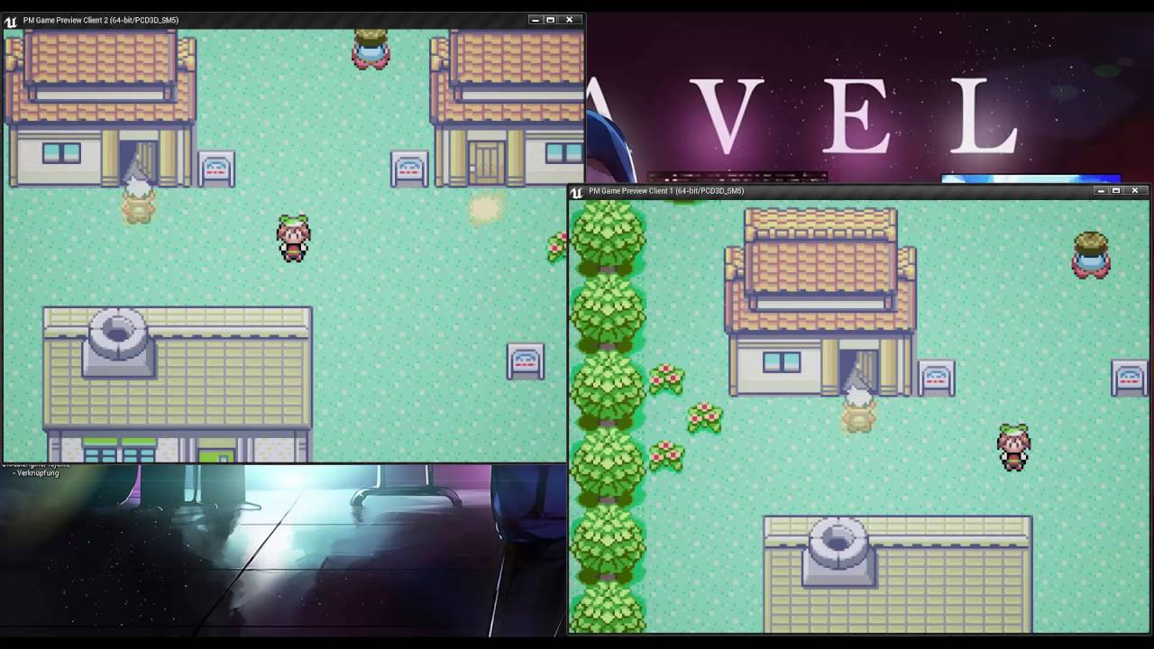 [UE4] Pokémon Emerald | Test #3 | Multiplayer & Rooms - YouTube