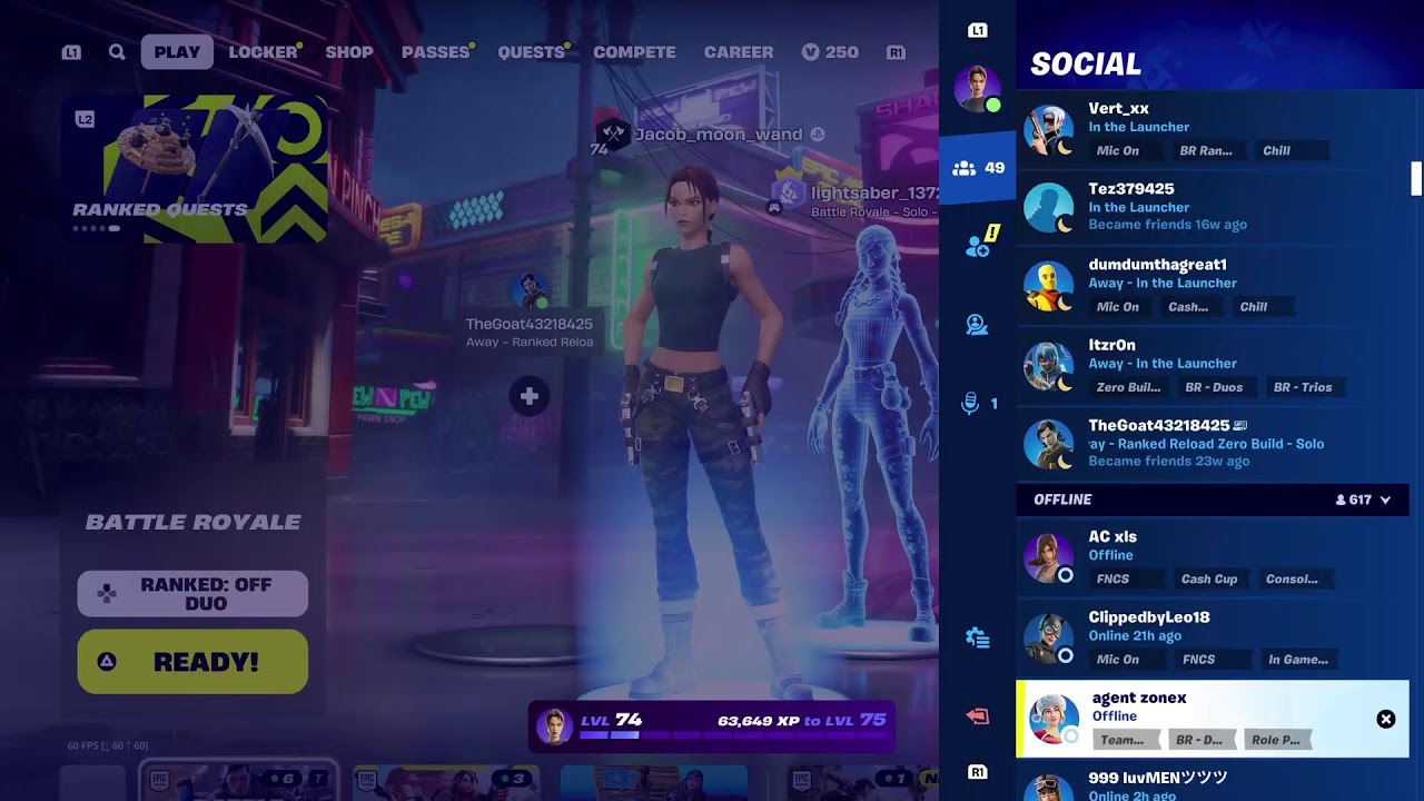 Fortnite ranked reload duo fills - YouTube