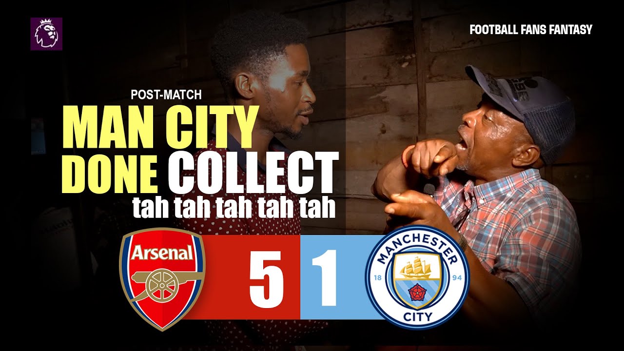 Arsenal's Dominant 5-1 Victory Over Man City at the Emirates | A ...