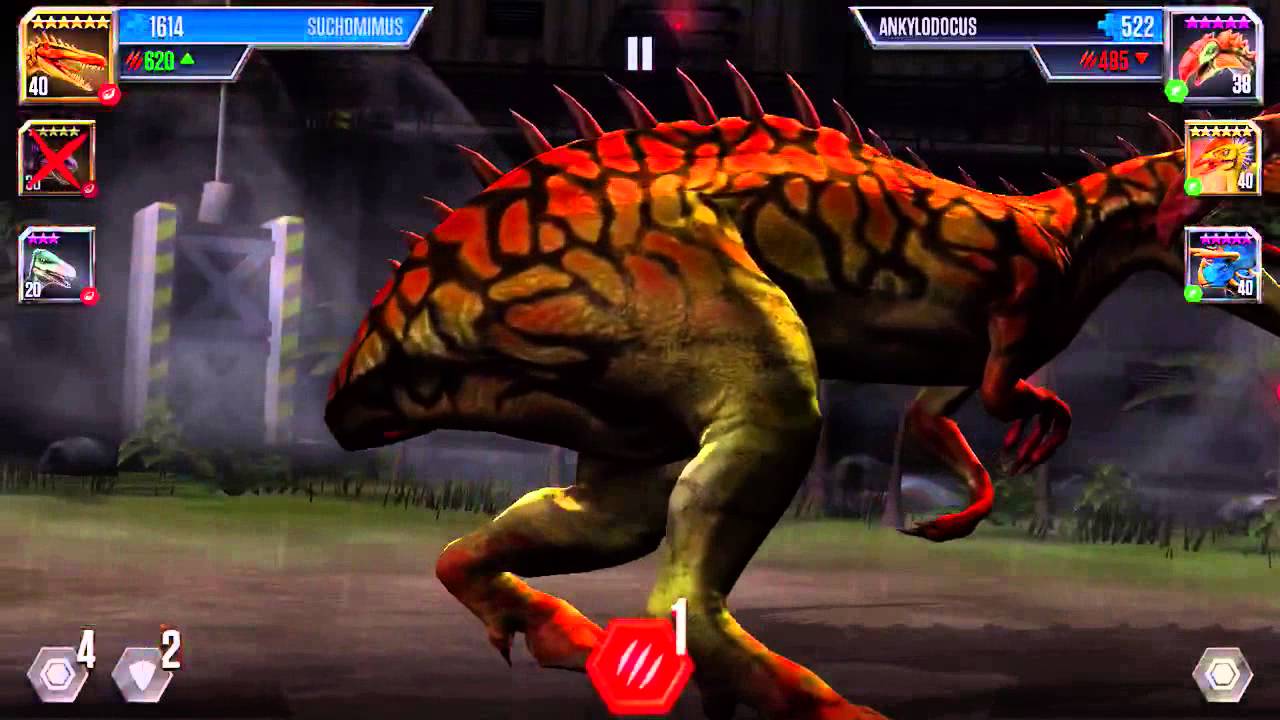 Special Battle 8 - Suchomimus(40) vs. Segnosaurus(40): Jurassic World ...