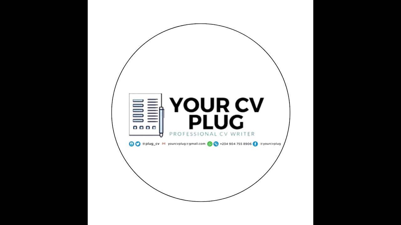 At CV Plug, We Write, You Grow! - YouTube