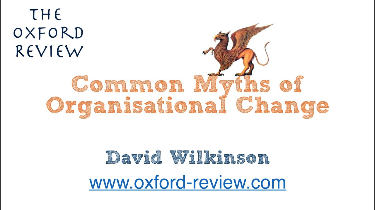 Do 70% of Organizational Change Projects Really Fail? - YouTube