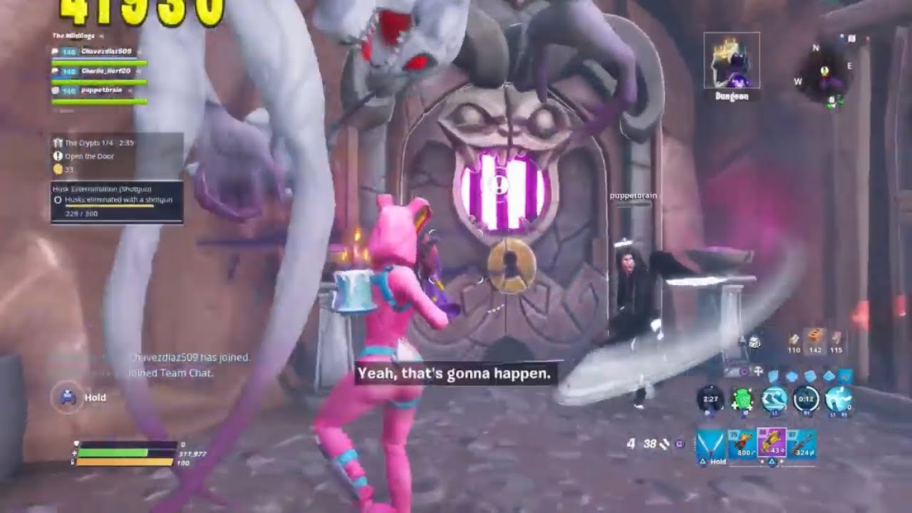 Dungeon I The Crypts in Save the World Fortnite - YouTube