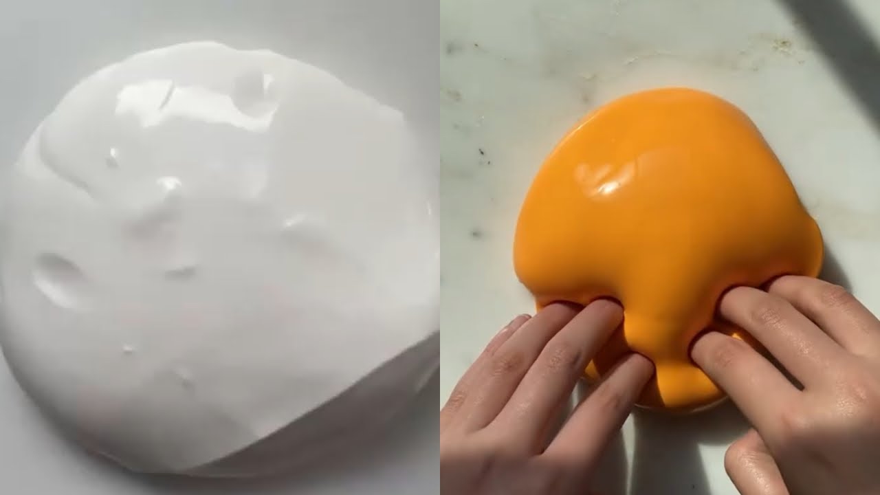 Most Satisfying Slime asmr 🌷🌼|Relaxing Slime Compilation |Thick ...