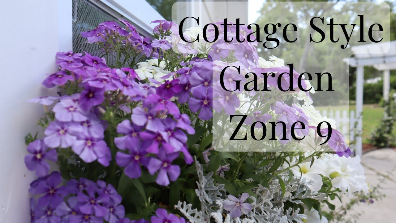 Florida Garden Tour Zone 9b: Cottage Flower Garden: Spring 2022 - YouTube