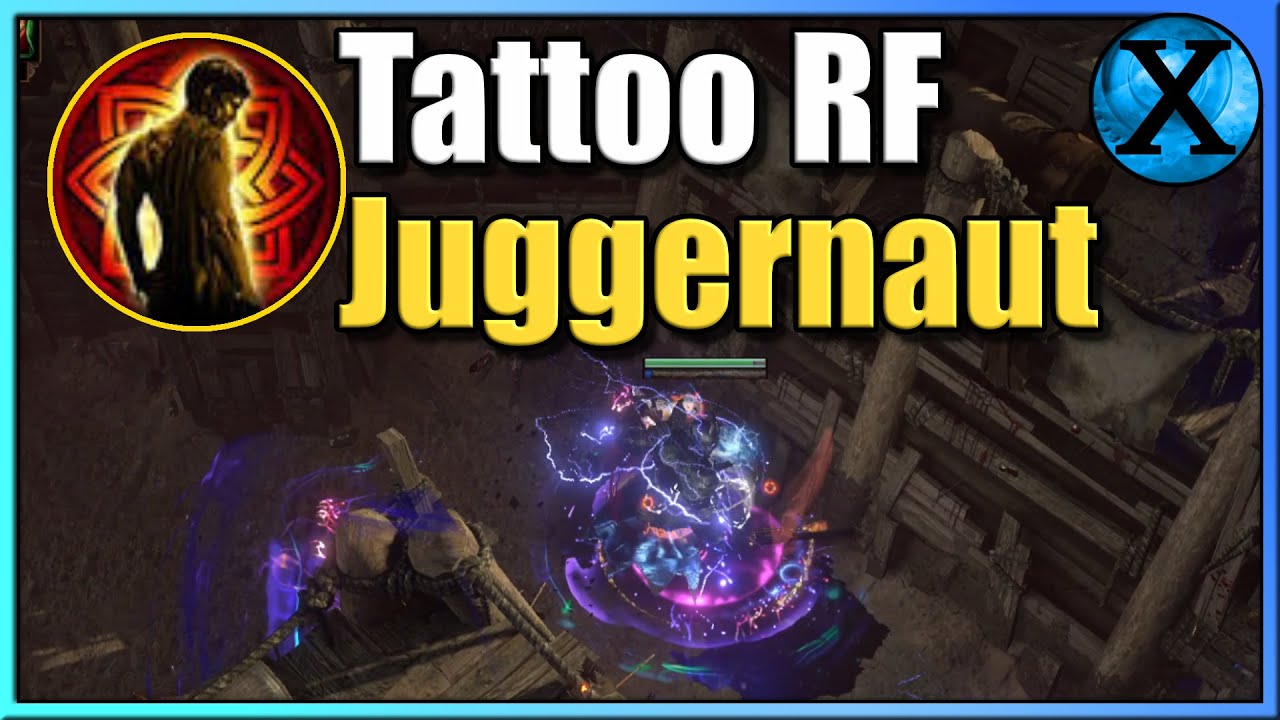 Path of Exile 3.22 Min-Maxing Righteous Fire Juggernaut with Tattoos ...