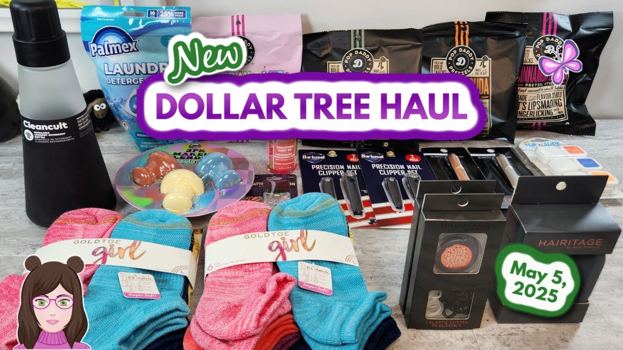 Amazing DOLLAR TREE Haul! So many great finds! May 5, 2025 - YouTube