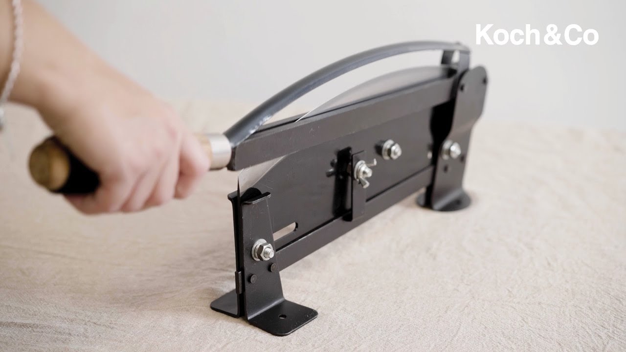 Watch & Learn About Our Flower Bunch Cutter Guillotine - YouTube