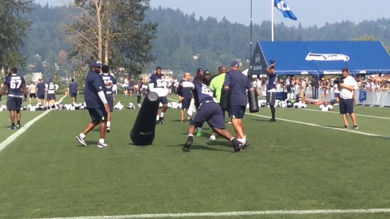 Seattle Seahawks training camp 2017 - YouTube