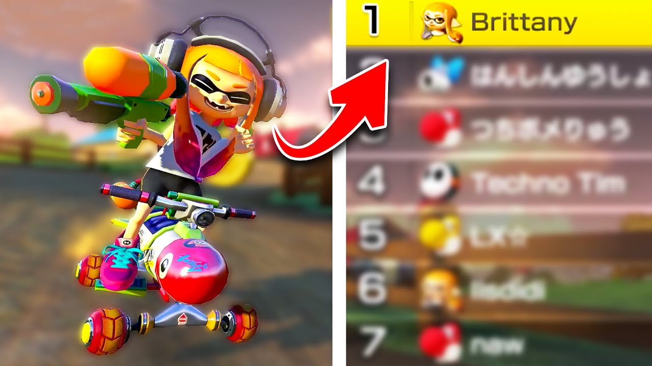 USING the INKSTRIKER COMBO - Road to 20,000 VR Episode 12 | Mario Kart ...
