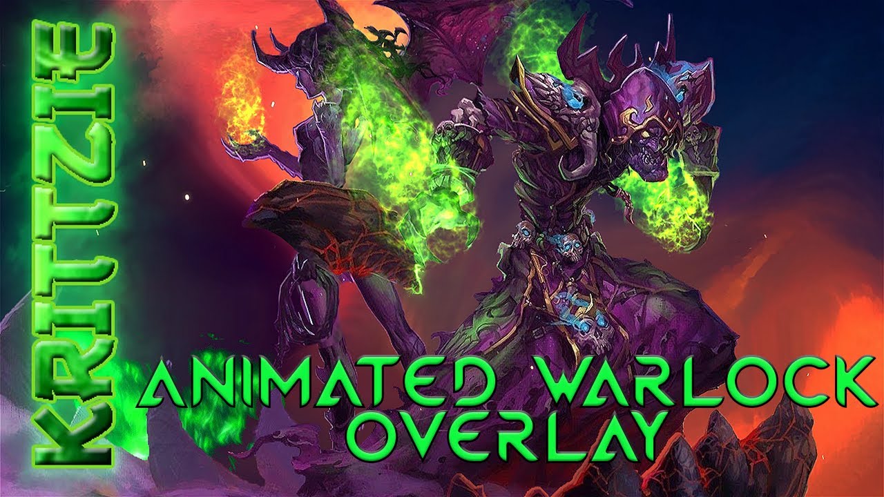 Animated Warlock Twitch Chat Overlay - YouTube