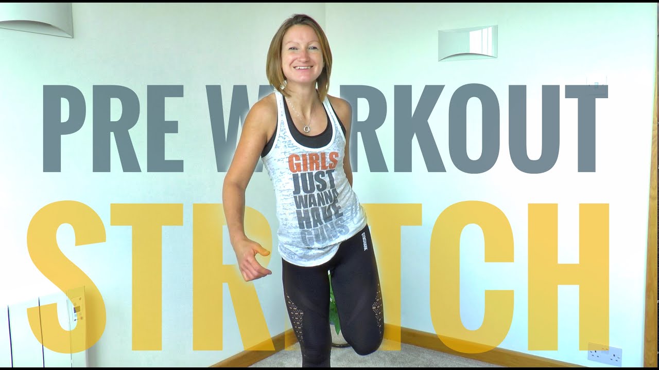PRE-WORKOUT STRETCH | FLEXI-FRIDAY - YouTube