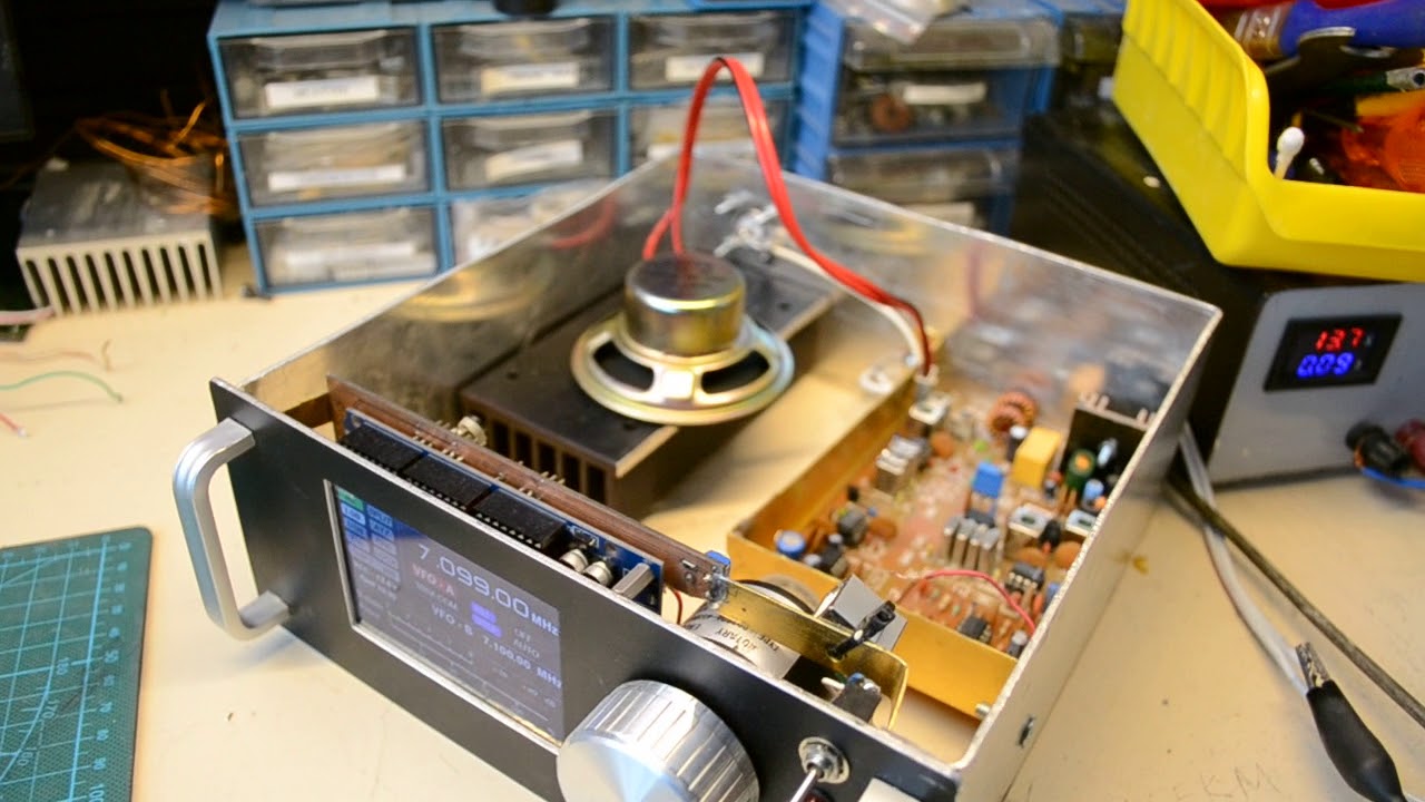 Homemade 40 Meter Transceiver (Arduino Mega 2560 + 3.5" TFT LCD ...