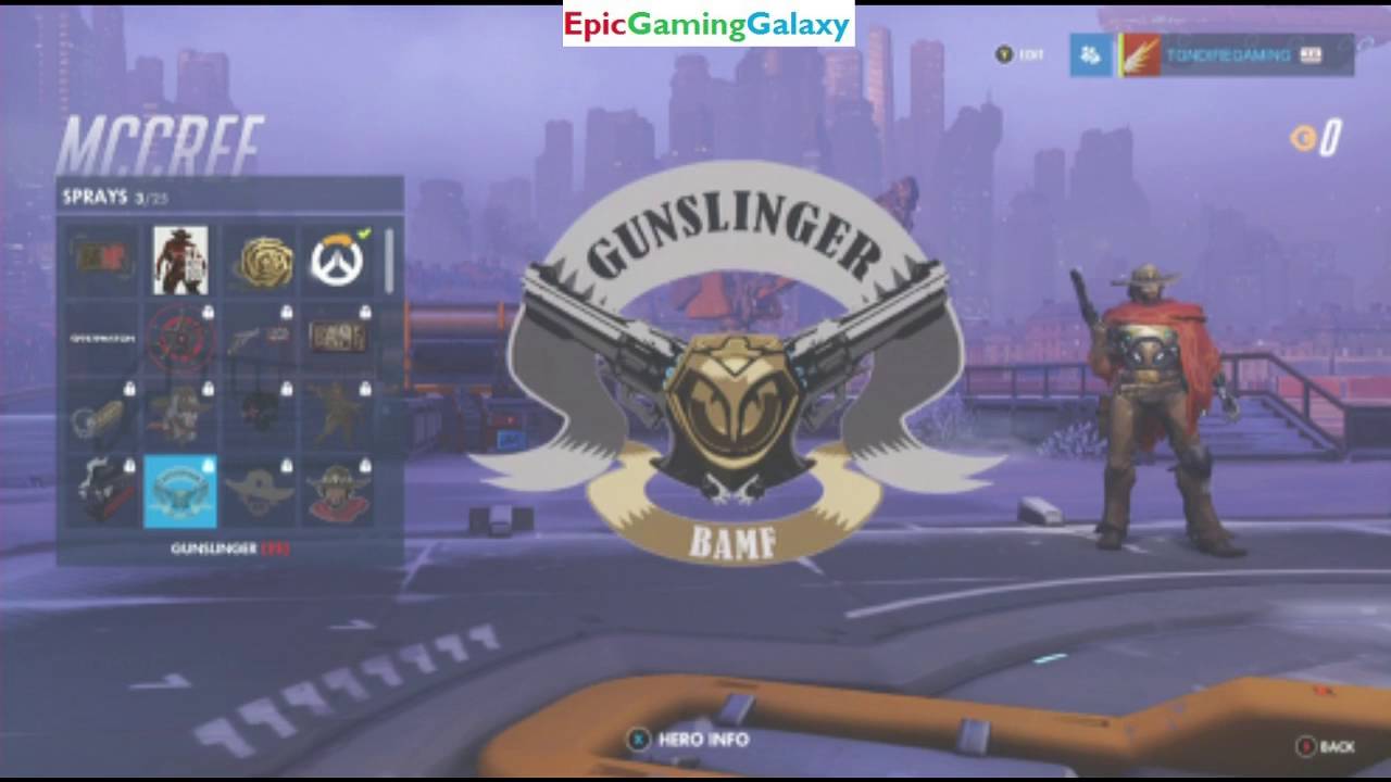 All The Unlockable Spray Logos For McCree The Offensive Hero In The ...