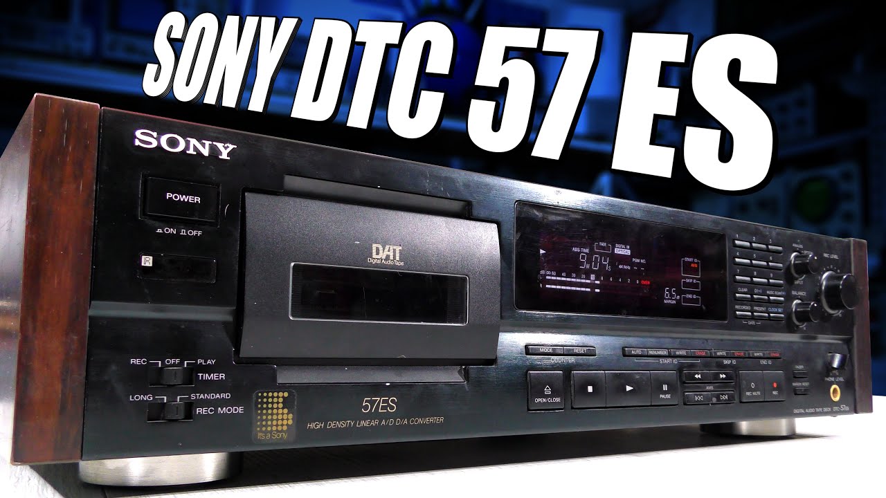 Riparo il DAT Sony DTC-57-ES - YouTube