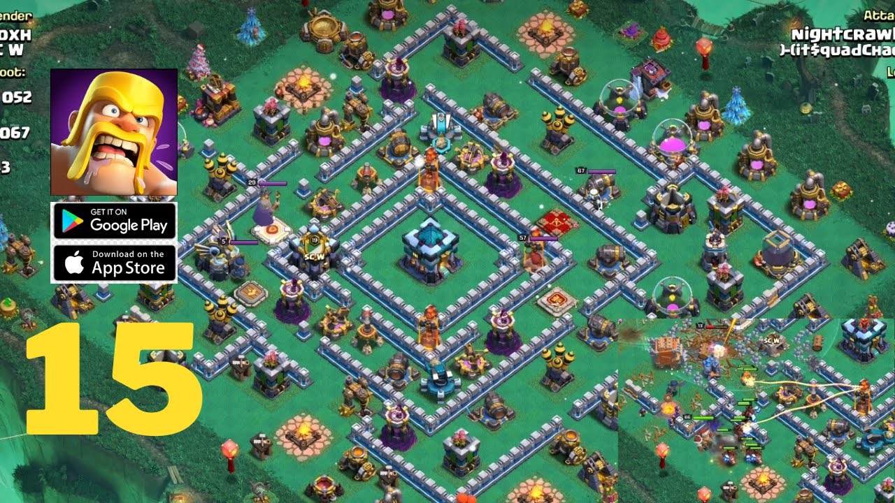 EVENT TROOPS with 3 Stars Attack Strategy | Clash Of Clans (Android ...