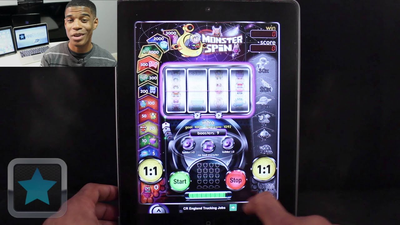 Monster Spin is a fun adventure game for iPhone and iPad - YouTube