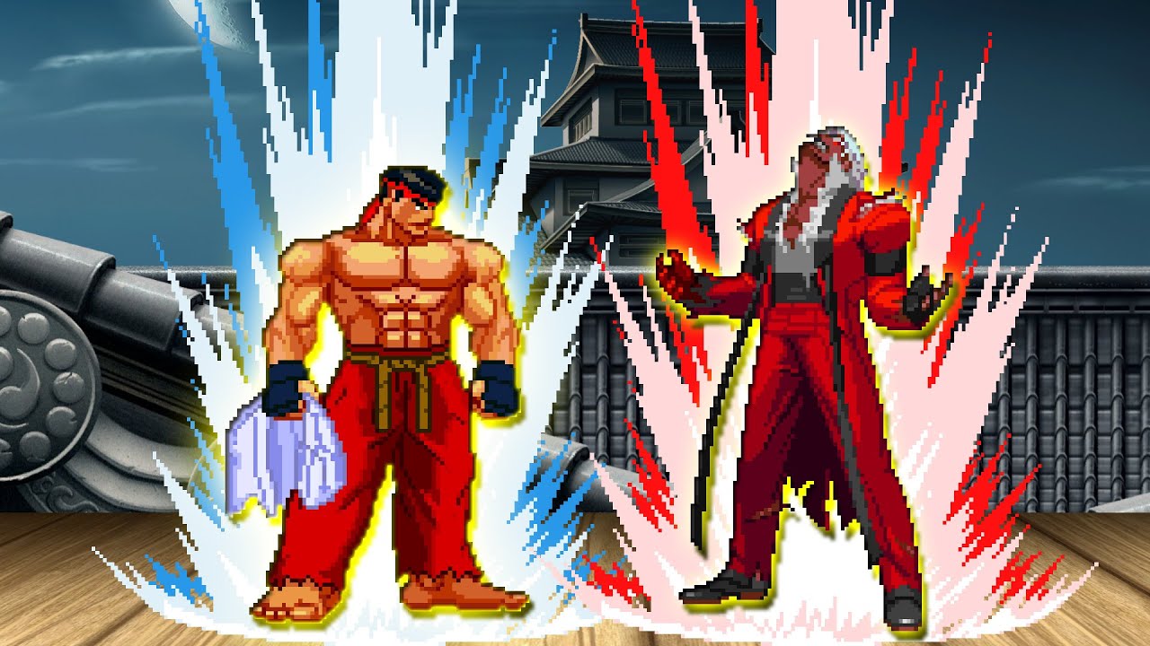 SHIN RYU VS GOD RUGAL! THE MOST INSANE FIGHT IN THE UNIVERSE! - YouTube