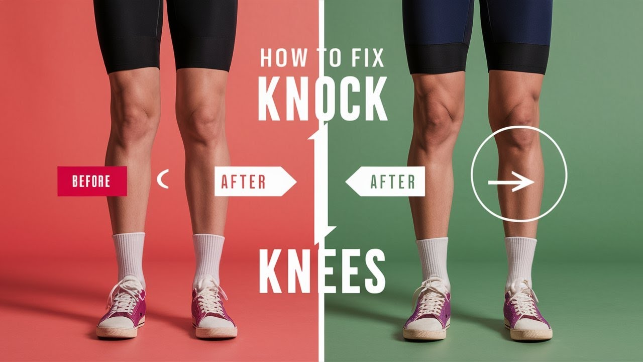 30-Minute Knock Knees Correction Workout | Strengthening & Stretching ...