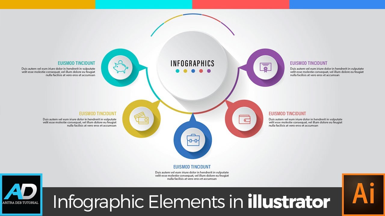 Infographic Elements Design template 018 | Infographic Illustrator ...