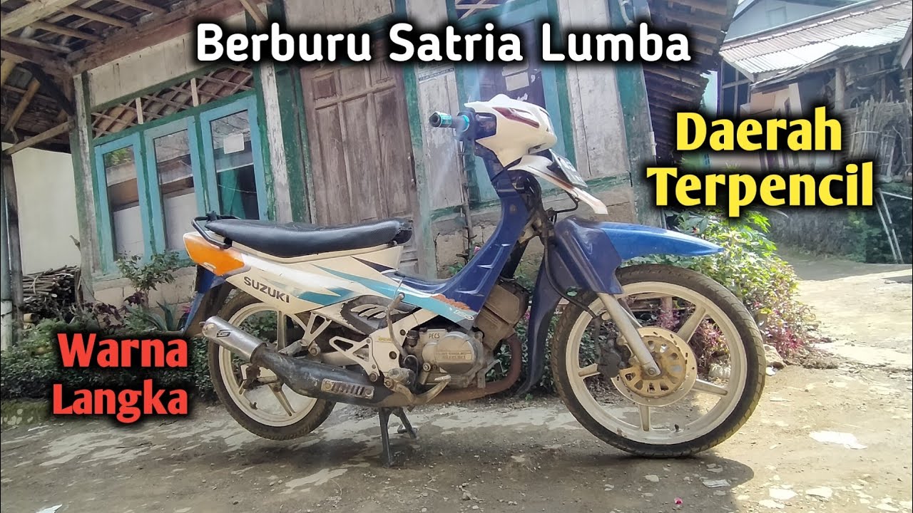 Berburu Satria Lumba. Warna Langka. Satria S 120 5 Speed - YouTube