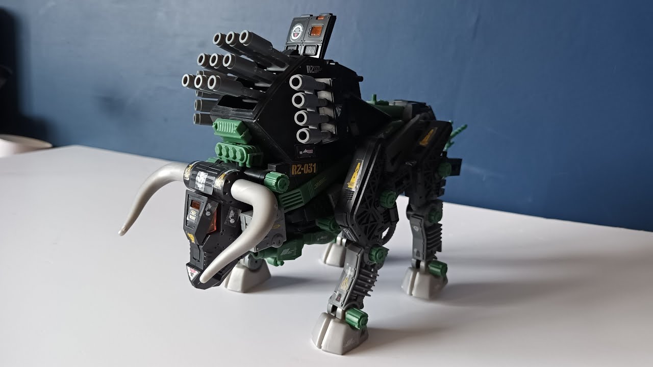 Dibison The American Bull (Zoids Series 3) - YouTube