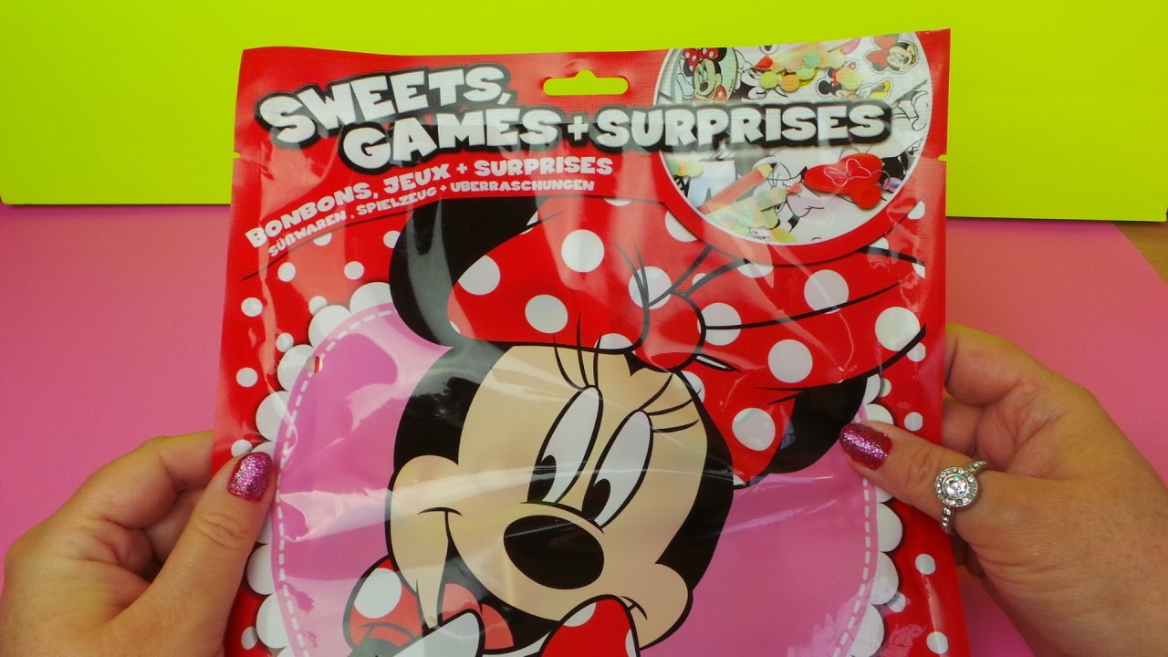 DISNEYS MINNIE MOUSE SURPRISE BLIND BAG OPENING 2015 - YouTube