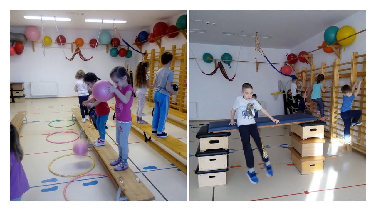Fundamental movement skills in kindergarten - YouTube