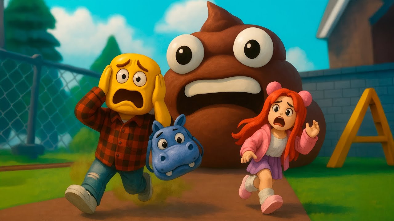 Don't Poop Yourself at School (Obby) - Full Walkthrough - Roblox game ...