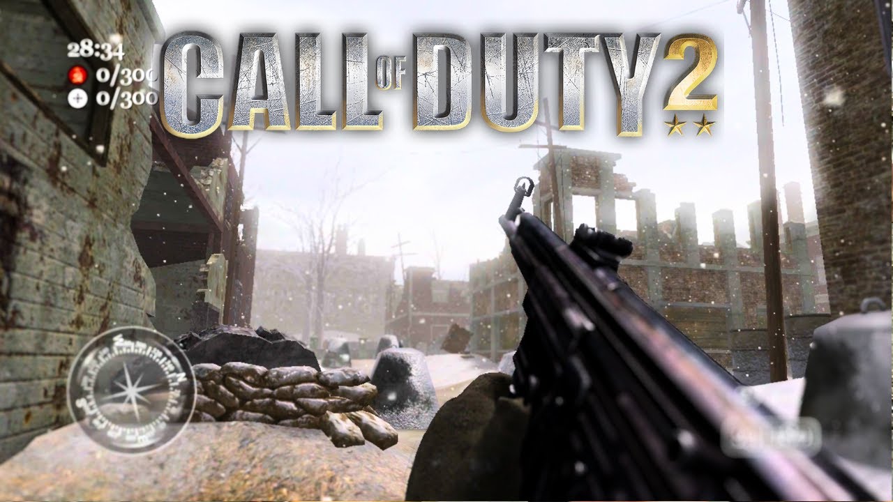 Call of Duty 2: Xbox 360 Multiplayer Gameplay - YouTube