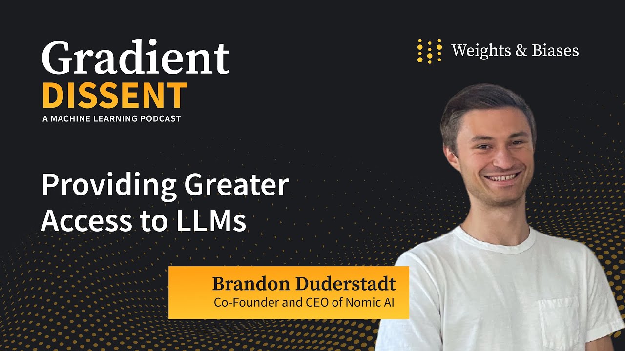 Open Access of LLMs with Brandon Duderstadt, Co-Founder and CEO of ...
