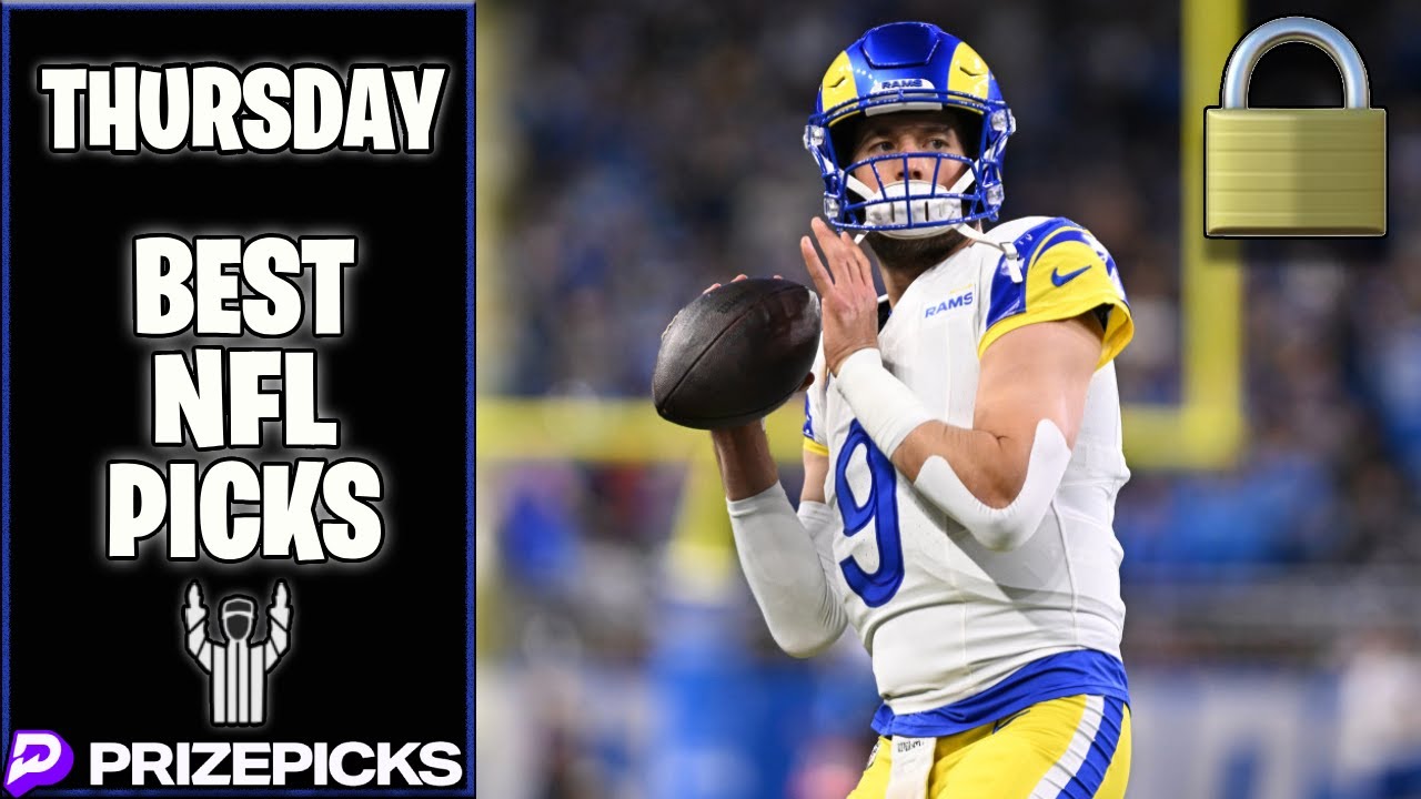 (6-1 RUN!🔥) BEST NFL PRIZEPICKS | THURSDAY| 10/01/25 | FREE NFL PICKS ...