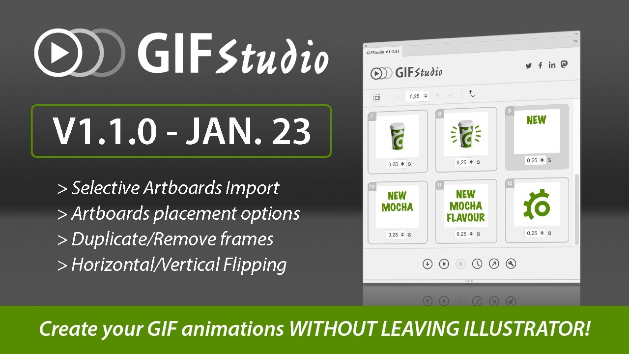 GIFStudio V1.1.0 introduction - YouTube