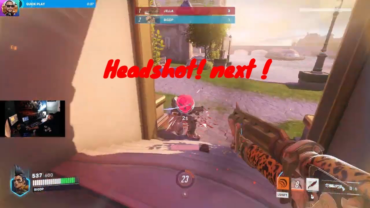 Deathmatch Junker Queen gameplay. Overwatch 2 best! - YouTube