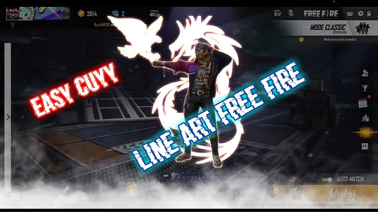 Story WA LineArt Free Fire - YouTube