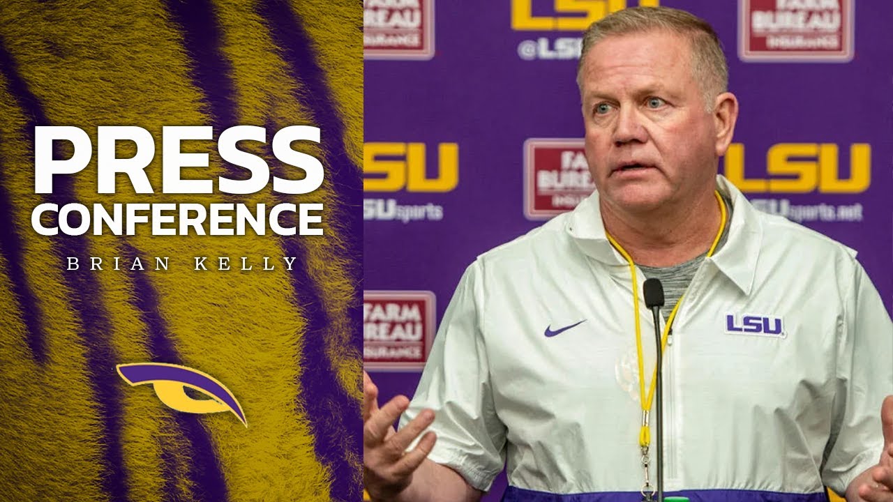 Brian Kelly talks LSU-Florida State, injury updates, keys to the game ...