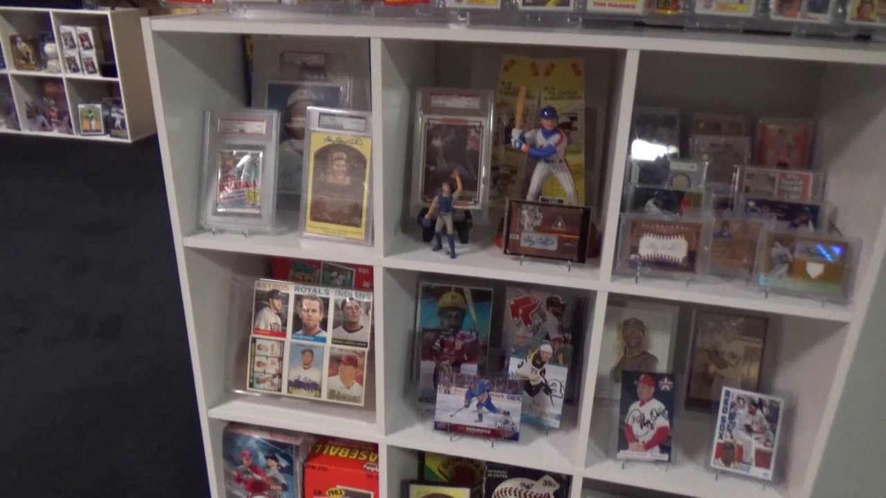 My Sport Cards and Memorabilia Room. - YouTube